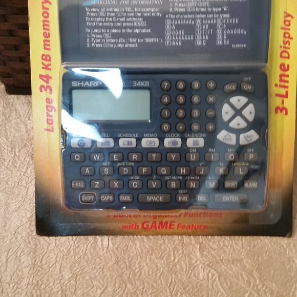 Sharp | Office | Sharp El680b Memo Master Organizer | Poshmark